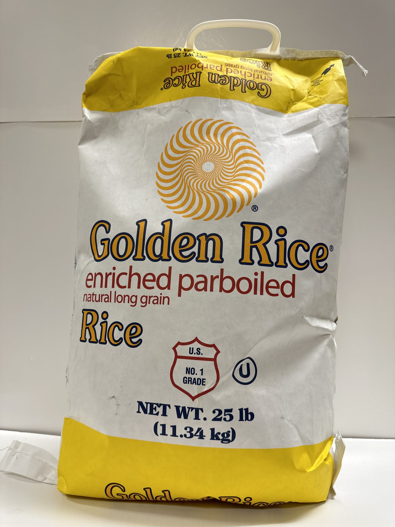Golden parboiled Rice 25Lbs – HopTo – Your Local Shopping Destination.
